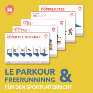 Parkour im Sportunterricht: Bewegungskarten + Poster | WIMASU