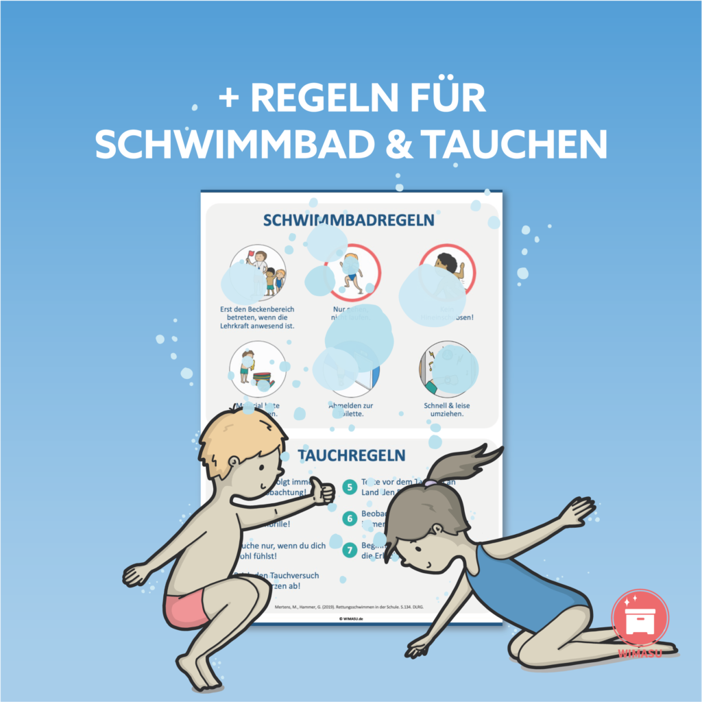 Schwimmunterricht Grundschule | Unterrichtsmaterial von WIMASU
