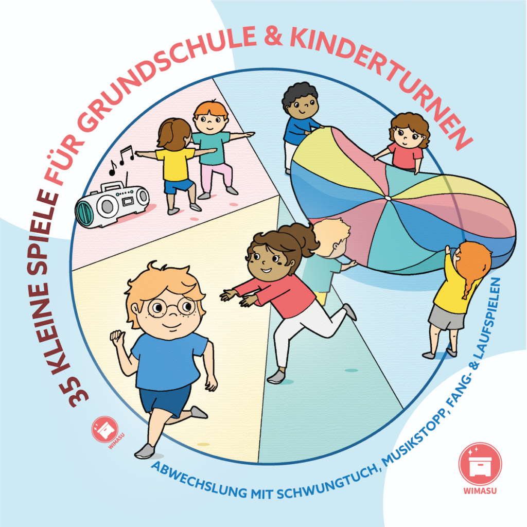 Kleine Spiele für den Sportunterricht & Kinderturnen | WIMASU