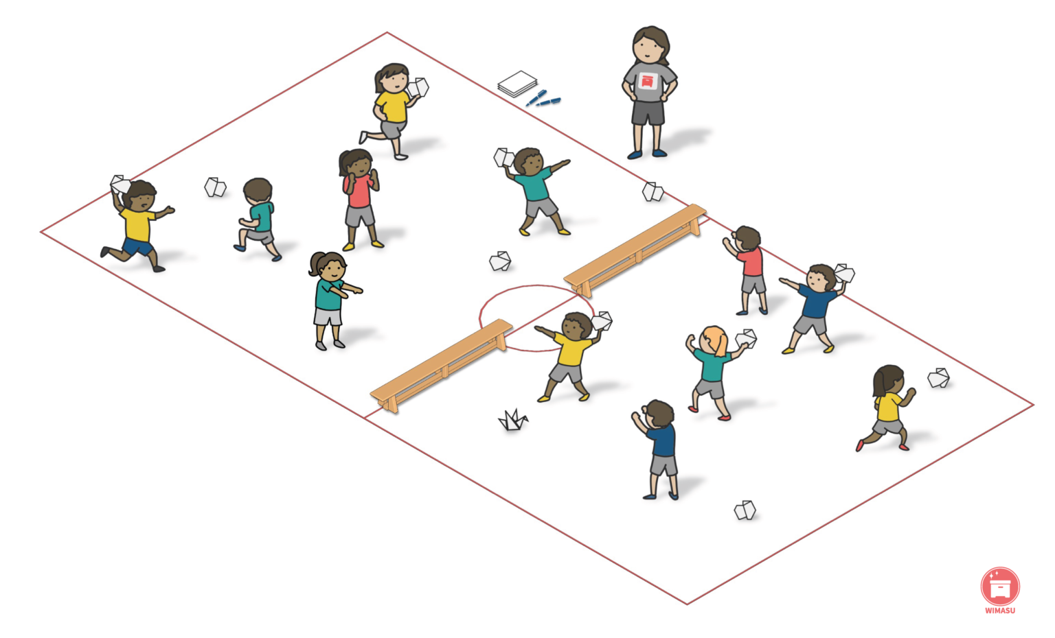 Kennlernspiele für den Sportunterricht | Unterrichtsmaterial von WIMASU Kennlernspiele für den Sportunterricht | Unterrichtsmaterial von WIMASU