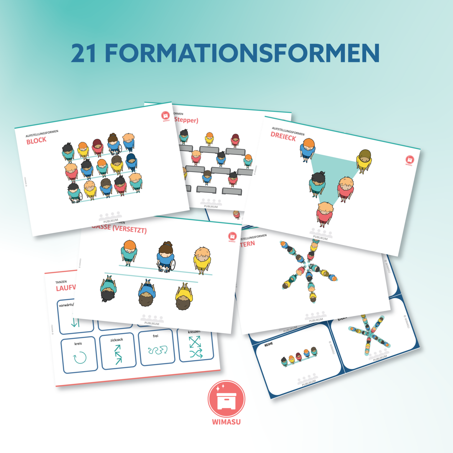 Formationstanz im Sportunterricht | Unterrichtsmaterial | WIMASU