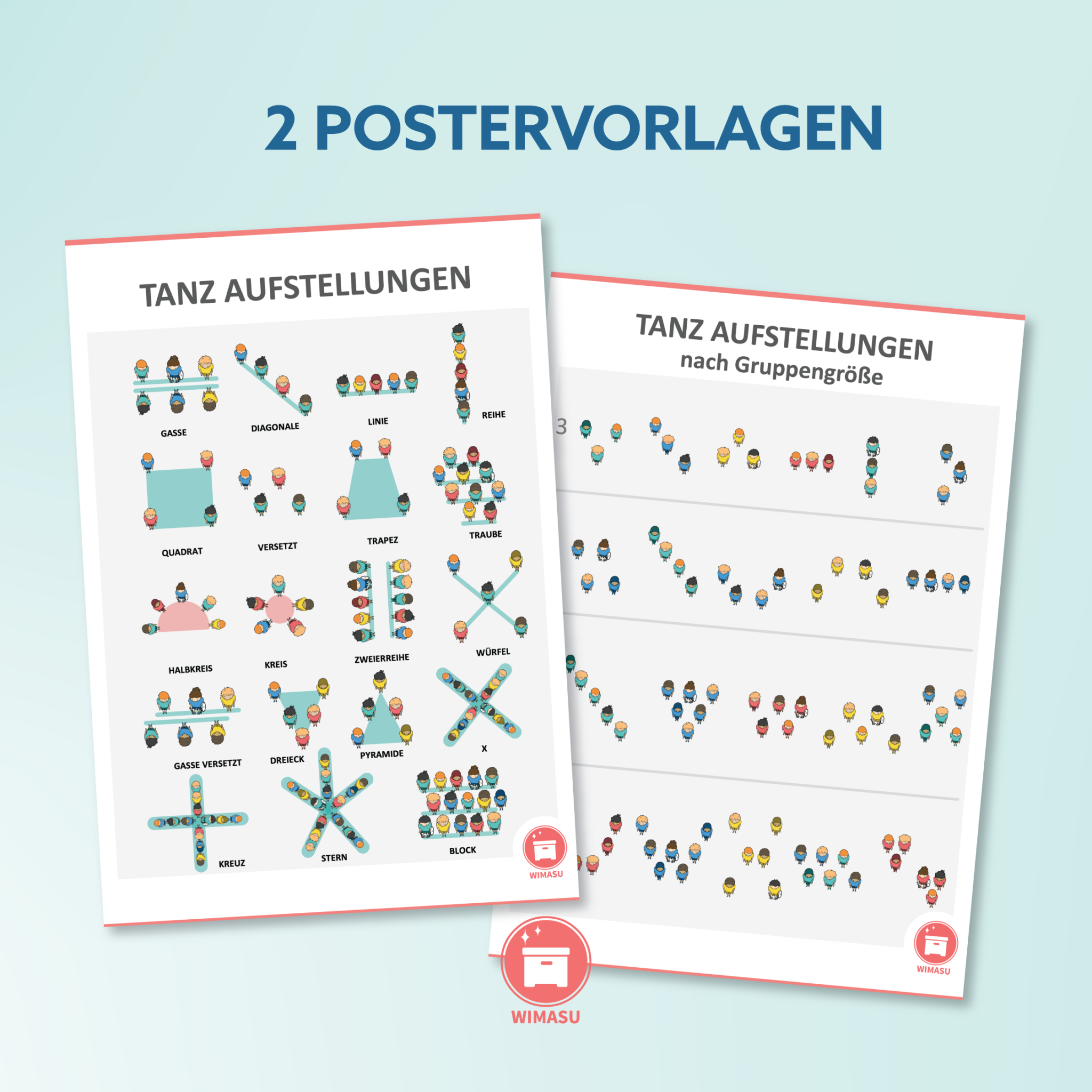 Formationstanz im Sportunterricht | Unterrichtsmaterial | WIMASU