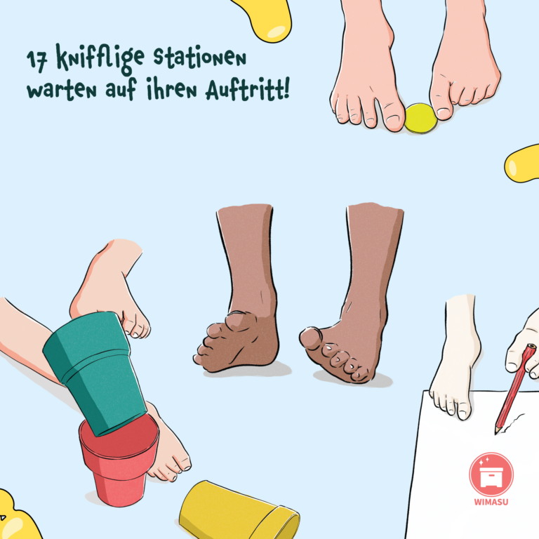 Fußgymnastik Übungen im Sportunterricht | WIMASU