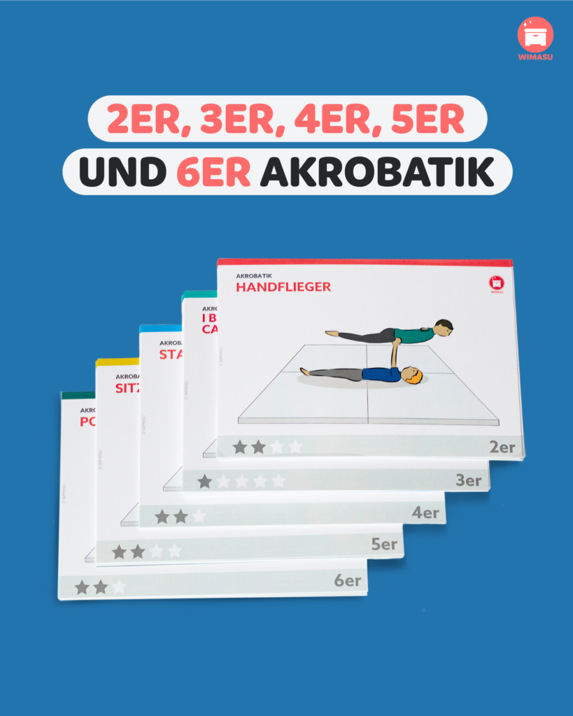 Die Akrobatik-Kartei gedruckt - Akrobatik im Sportunterricht lehren ...