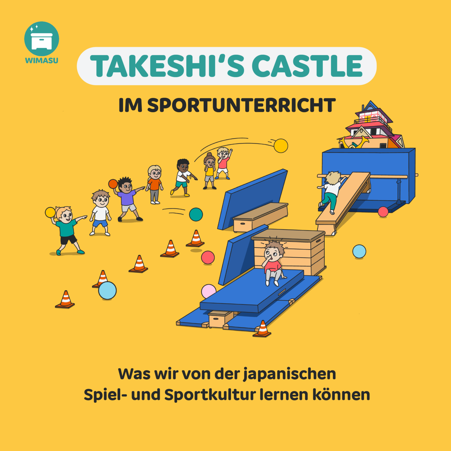 Takeshi als Sportspiel | Unterrichtsmaterial | WIMASU